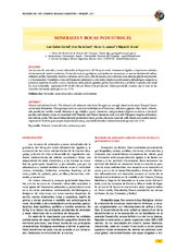 Minerales y rocas industriales